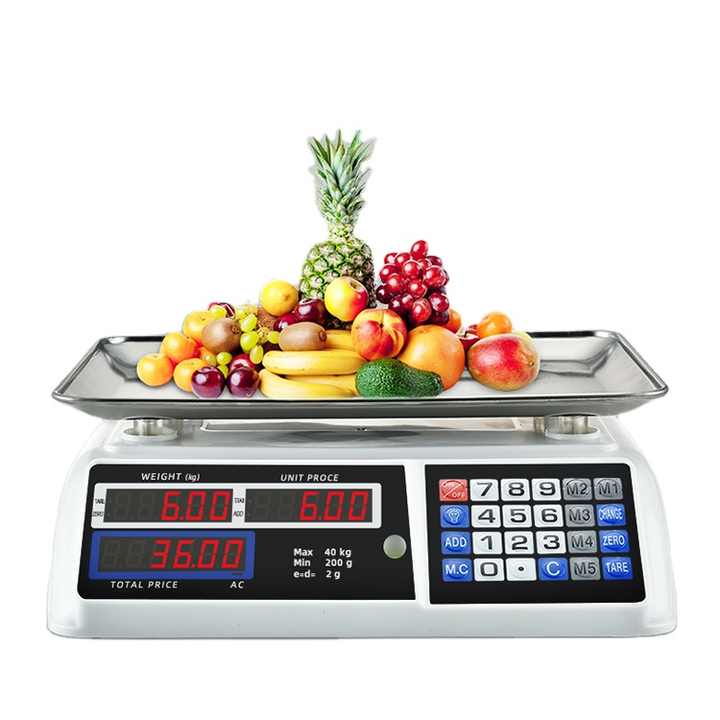 Electronic Digital Tabletop Scale, Tare Function - Matrix Weighing ...